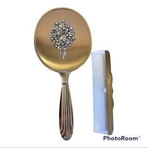 Accessories | Victorian 3pc Faux Pearls Rhinestones Vanity Set | Poshmark